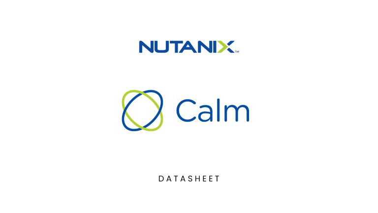 Nutanix Calm Datasheet - Info Exchange